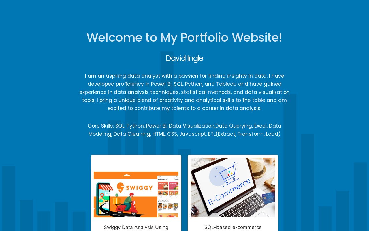 Welcome to My Portfolio Website!